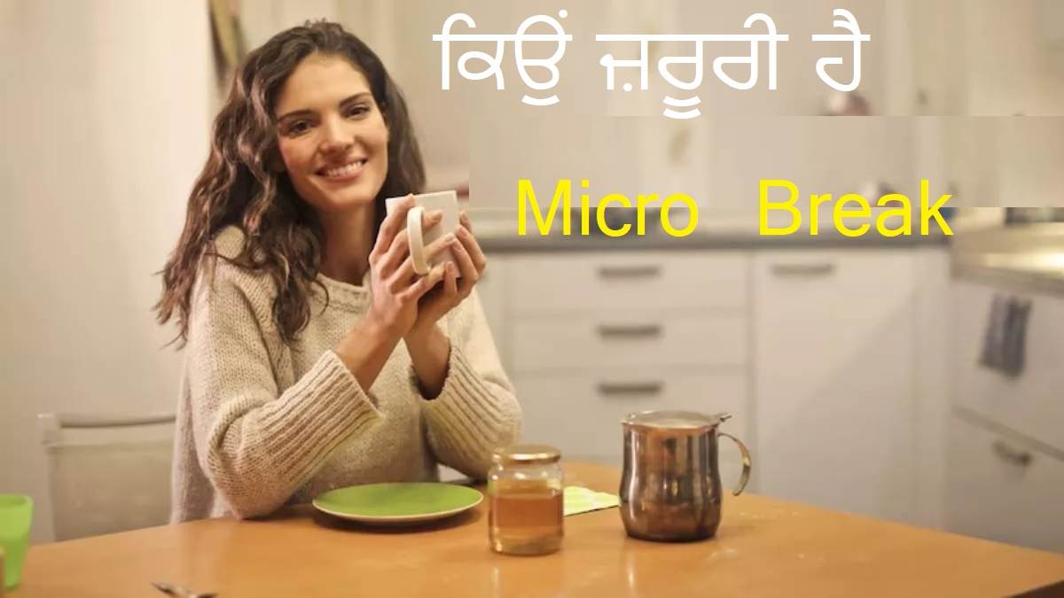 ਘਰ ਹੋਵੇ ਜਾਂ ਦਫਤਰ ਦਾ ਕੰਮ, Micro Breaks ਲੈਣ ਨਾਲ ਵਧੀਆ ਰਹਿੰਦੀ ਹੈ ਸਿਹਤ ਤੇ ਤੇ ...