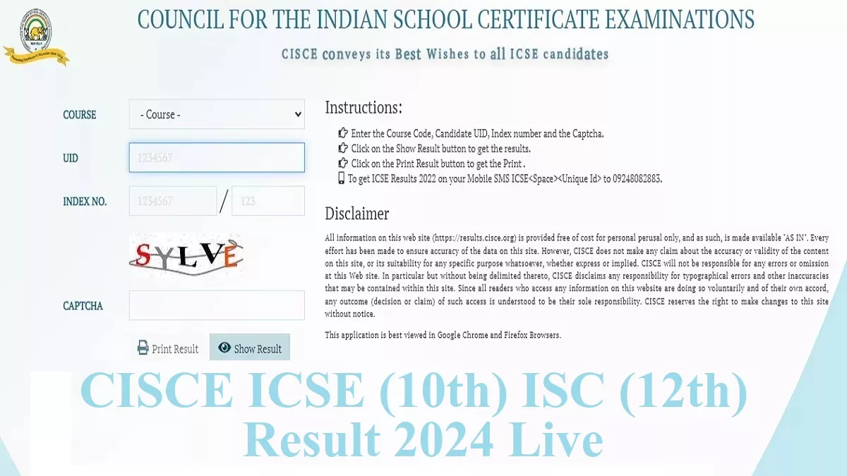 ICSE ISC Result 2024 : CISCE 10ਵੀਂ ਤੇ 12ਵੀਂ ਦਾ ਨਤੀਜਾ ਜਾਰੀ, ਇਨ੍ਹਾਂ Links ...