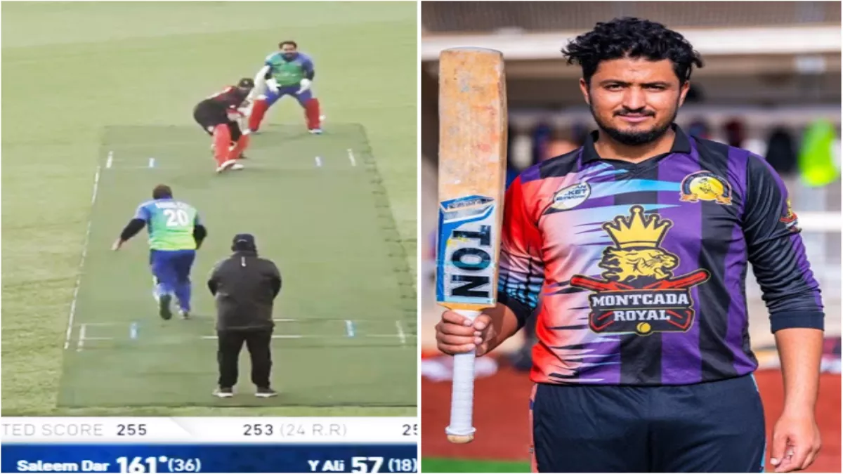 Hamza Saleem Dar : 22 ਛੱਕੇ ਤੇ 14 ਚੌਕੇ, 24 ਗੇਂਦਾਂ 'ਚ ਜੜਿਆ ਸੈਂਕੜਾ, 43 ...