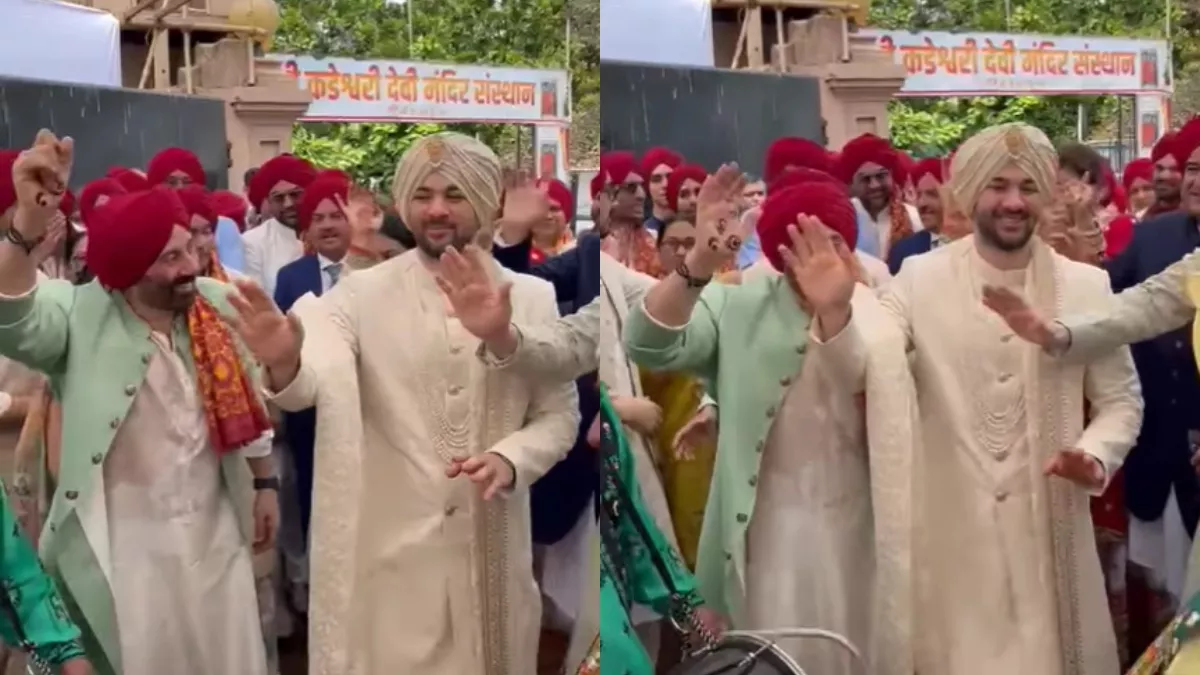 Karan And Sunny Dance: 'ਸਾਜਨ ਜੀ ਘਰ ਆਏ' ਗੀਤ 'ਤੇ ਸਨੀ ਦਿਓਲ ਤੇ ਕਰਨ ਨੇ ਕੀਤਾ ...