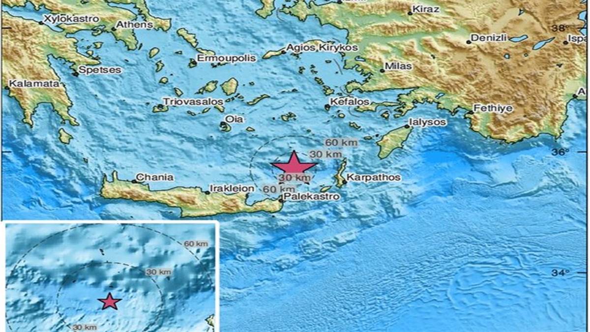 Greece Earthquake: ਗ੍ਰੀਸ 'ਚ ਭੂਚਾਲ ਦੇ ਝਟਕੇ, 5.5 ਤੀਬਰਤਾ, ਸੁਨਾਮੀ ਦਾ ਖ਼ਤਰਾ ...