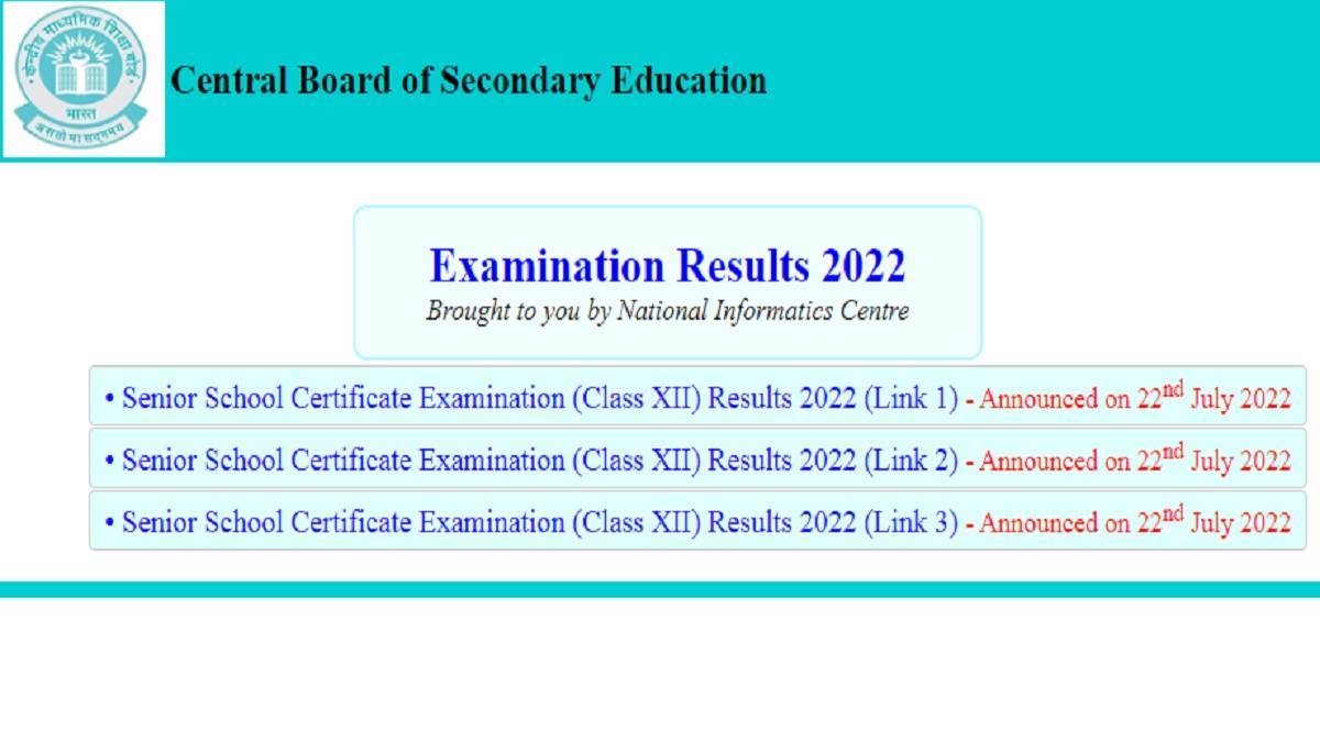 CBSE 12th Result 2022 : CBSE ਨੇ 12ਵੀਂ ਦਾ ਨਤੀਜਾ ਐਲਾਨਿਆ, ਇਸ ਡਾਇਰੈਕਟ ਲਿੰਕ ...