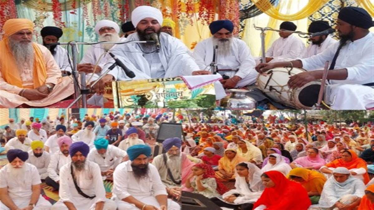 A saint ceremony was held at Gurdwara Shaheed Baba Subeg Singh Ji Rawli