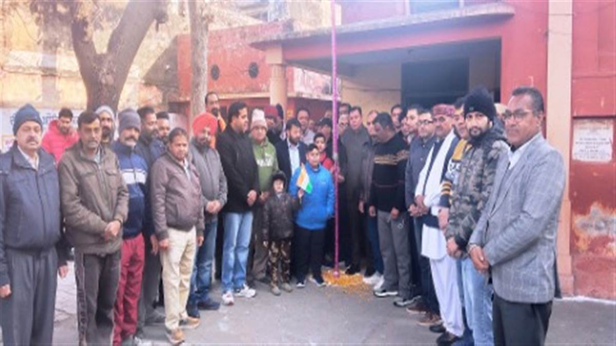 ਕੌਂਸਲ ਹਰਿਆਣਾ ਵਿਖੇ ਵਿਧਾਇਕ ਰਵਜੋਤ ਨੇ ਲਹਿਰਾਇਆ ਤਿਰੰਗਾ - flag hoisted