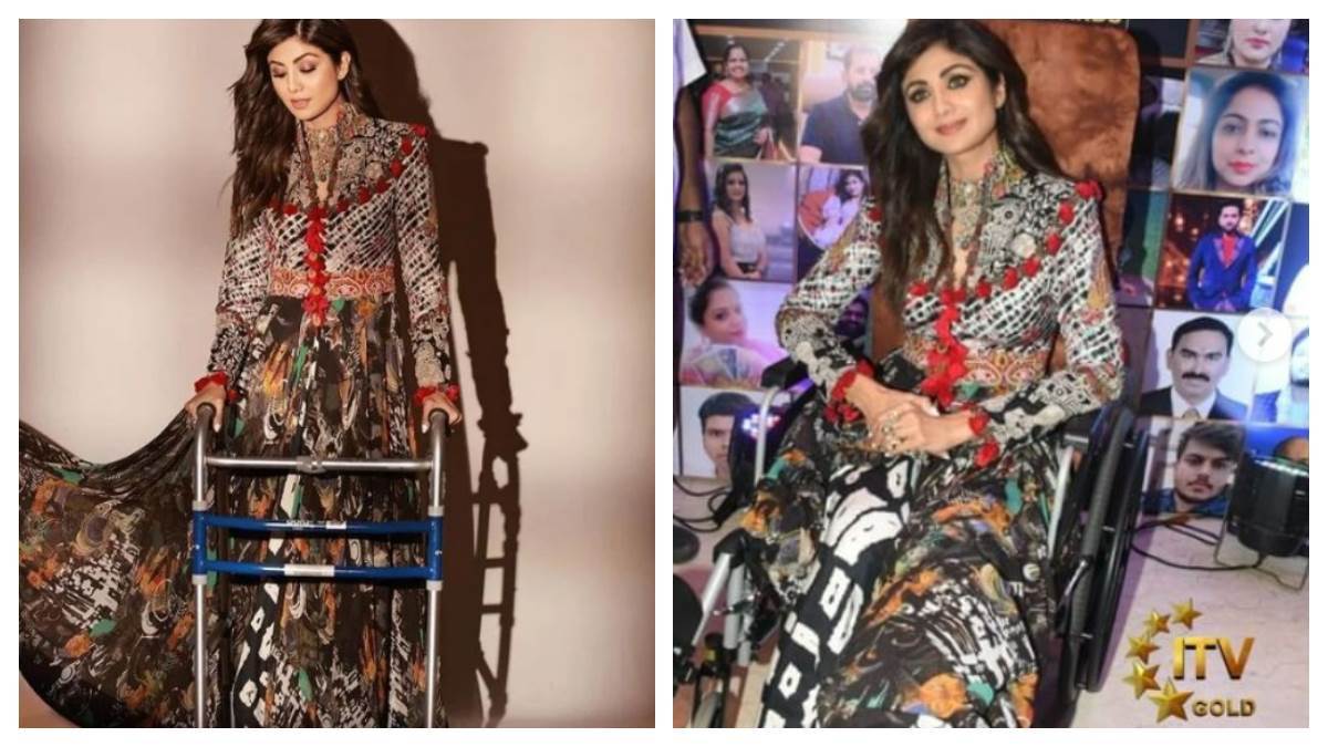 Shilpa Shetty: ਵ੍ਹੀਲਚੇਅਰ 'ਤੇ ਬੈਠ ਕੇ ਐਵਾਰਡ ਸ਼ੋਅ 'ਚ ਪਹੁੰਚੀ ਸ਼ਿਲਪਾ ਸ਼ੈੱਟੀ ...