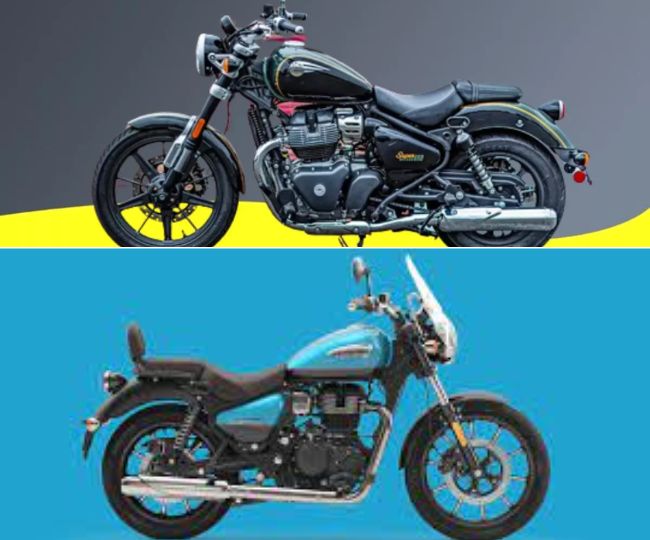 Royal Enfield Super Meteor 650 Vs Meteor 350 ਦੋਵੇਂ ਇੱਕ ਦੂਜੇ ਤੋਂ ਕਿੰਨੇ ...